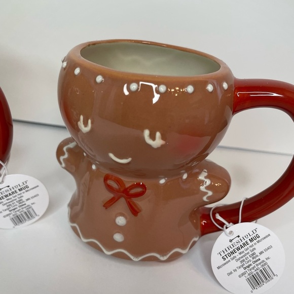 Threshold | Dining | Threshold Gingerbread Man Christmas Holiday Mug Fl ...